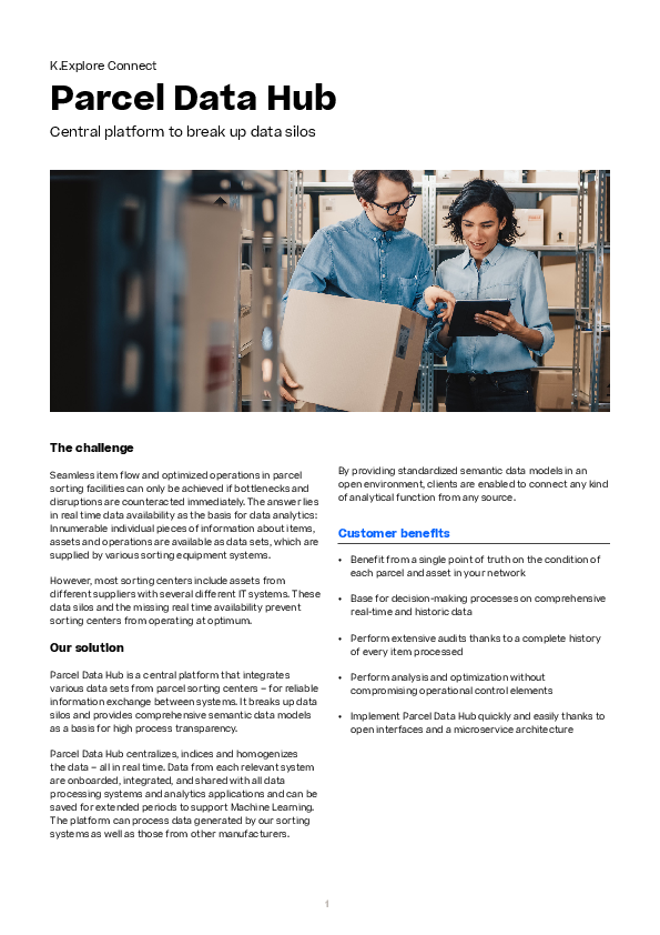 Parcel Data Hub - Körber Supply Chain